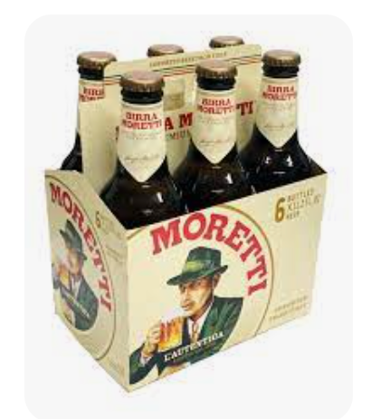 Moretti Italian Beer-6 Pack – THE PASTA MARKET
