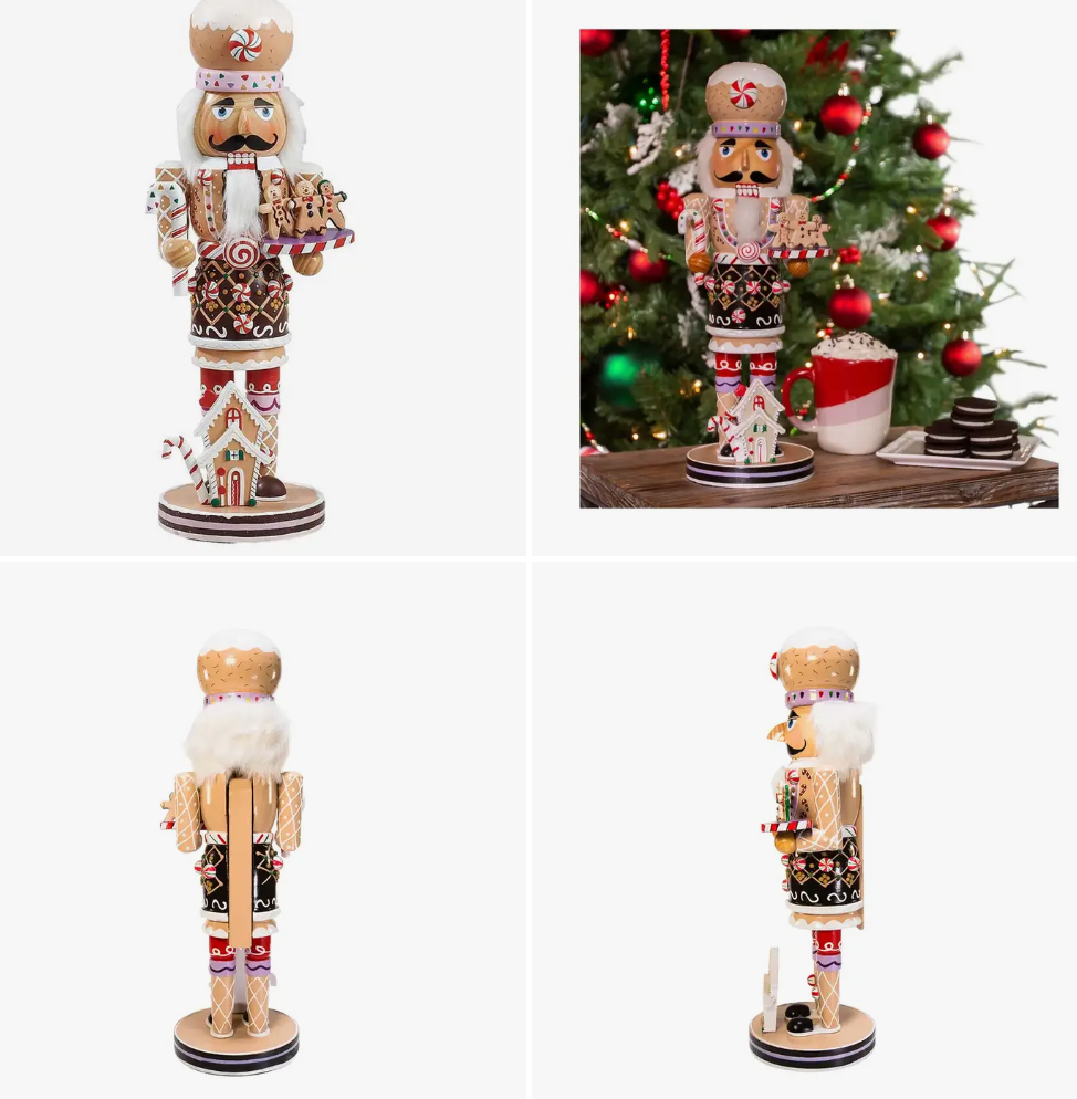16"GINGERBREAD NUTCRACKER – THE PASTA MARKET