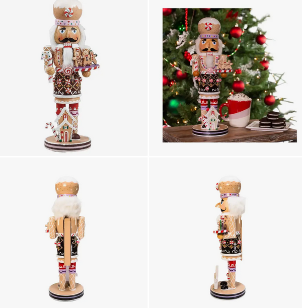 16"GINGERBREAD NUTCRACKER - THE PASTA MARKET