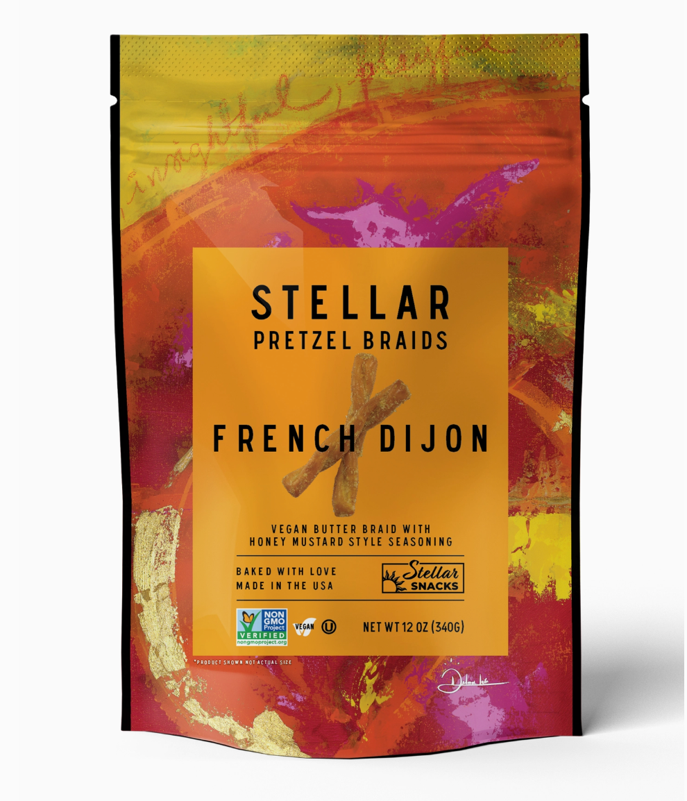 Stellar Pretzel Braids - French Dijon- 12oz – THE PASTA MARKET