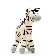 Large Organic Zebra Plush Toy – THE PASTA MARKET