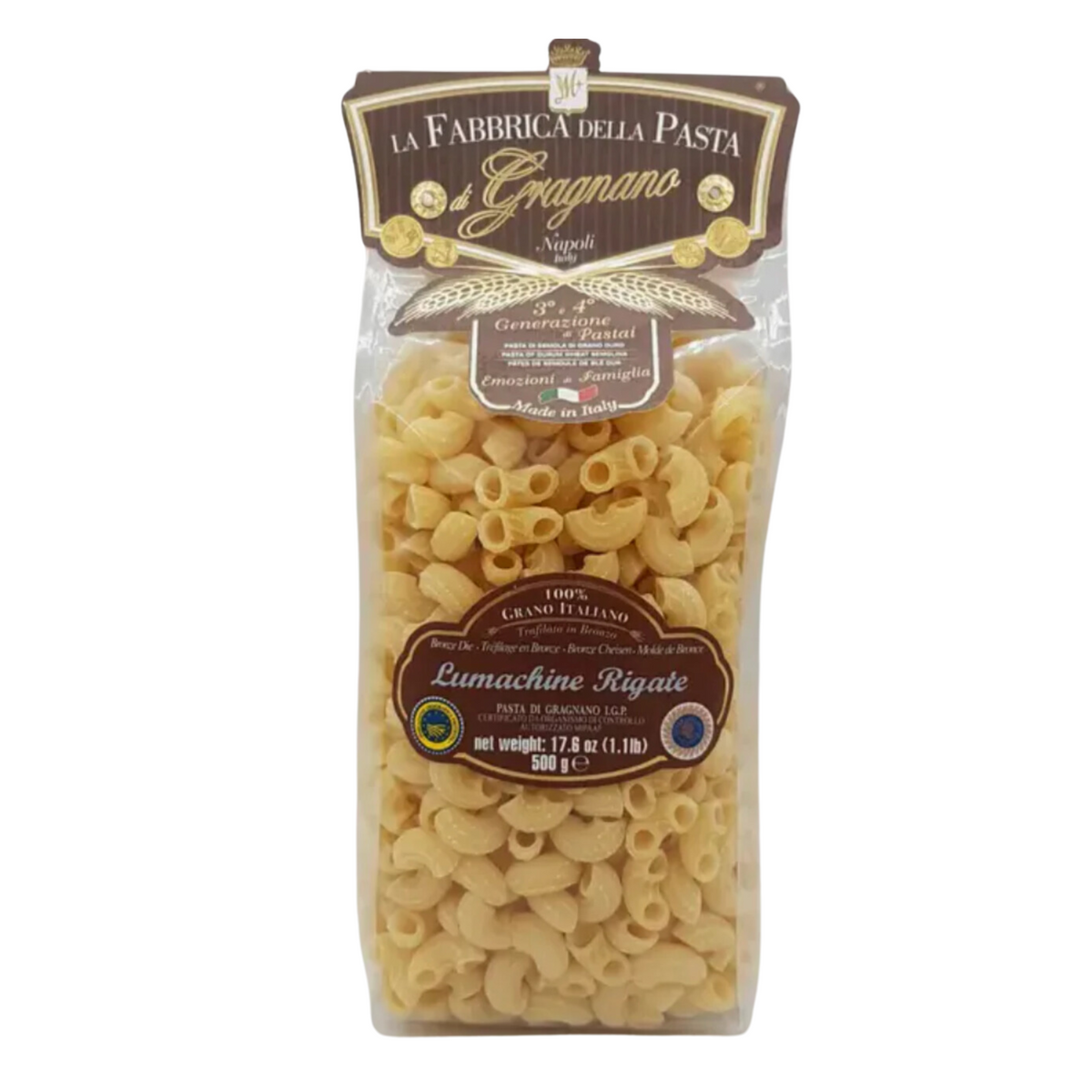 La Fabbrica Della Pasta - Pasta di Gragnano IGP - Lumachine – THE PASTA ...