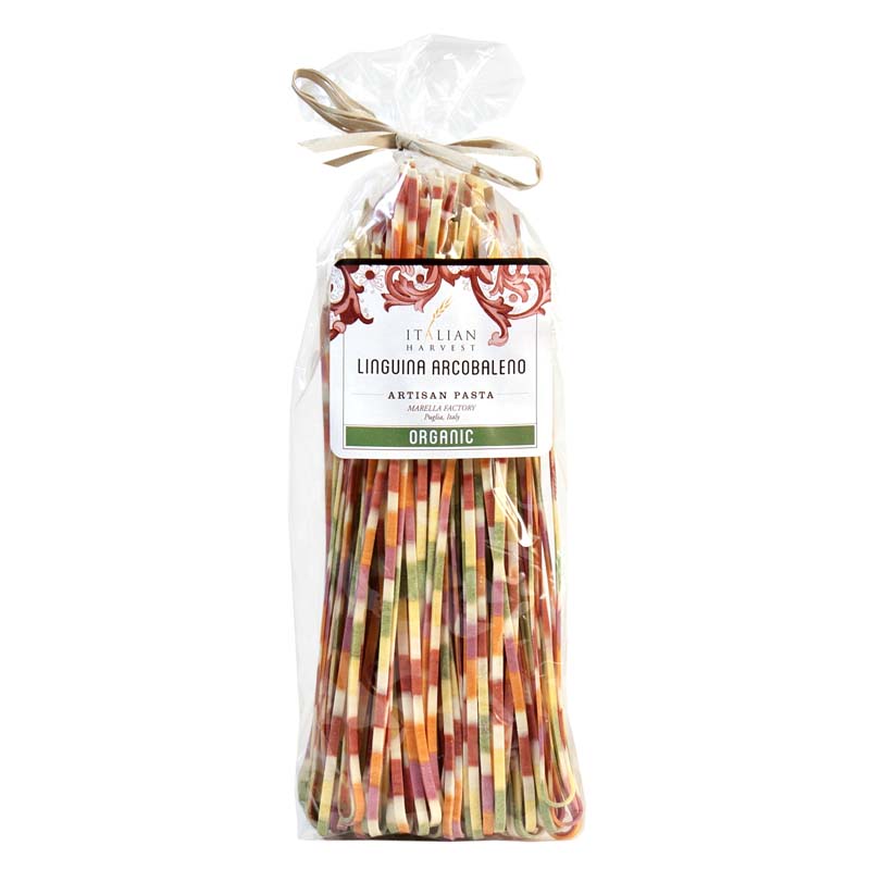 Linguine Arcobaleno (Rainbow Linguine) by Marella – THE PASTA MARKET